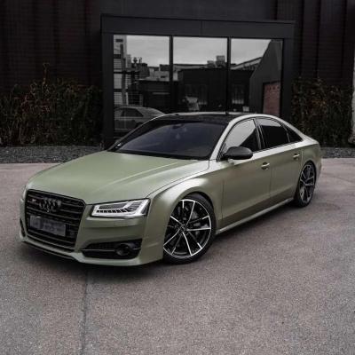 China TPU Satin Khaki Green Car Body Color Change PPF 1.52x15m Self Repair Paint Protection Film 6 Years Warranty for sale