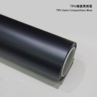 China TPU Satin Competition Blue Color PPF Roll 1.52x15m Self Healing Car Body Protection Nano Anti Scratch Film Wrap for sale