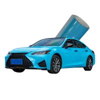 China TPU Clear Sky Blue Color-ppf-film Xap Color Ppf Paint protection Film Teal Glacier Blue Color Ppf Paint protection Film for sale