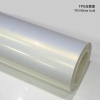 China TPU White Gold Colored PPF Film Factory Car Wrap Film Car Stickers Vehicle Color Changing Wrapping Film Self-healing Color PPF for sale