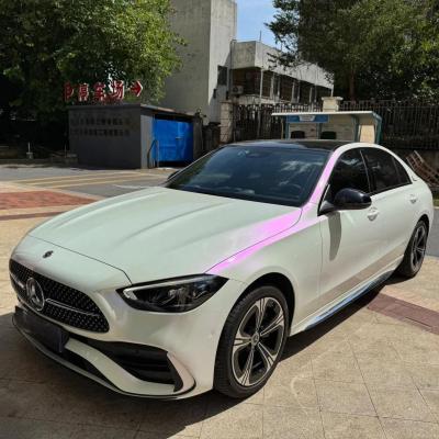 China TPU White Purple Car Color Wrap TPU PPF Whole Body Sticker Glossy White Air Bubble Free Car TPU PPF Film for sale