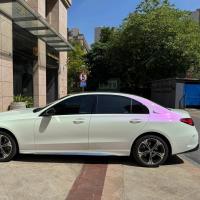 China TPU White Purple Car Color Wrap TPU PPF Whole Body Sticker Glossy White Air Bubble Free Car TPU PPF Film for sale