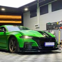 China Matte Chrome Green UV Proof Color Changing Anti Scratch Car Vinyl Wrap Decorative Car Film for sale