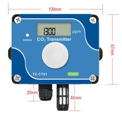 China TZ-CT01 High Precision CO₂ Transmitter With NDIR Sensor for sale