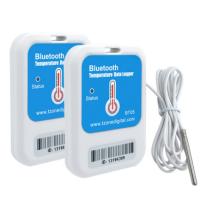 China Bluetooth Temperature Data Logger with External Probe 12000 Data Storage 55m Range for sale