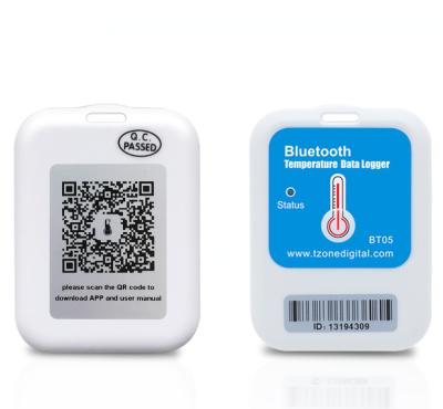 China Bluetooth 4.1 Temperature Data Logger 1Mbps Wireless 55m Range Real Time Display for sale