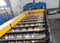 China Roof Steel Roll Forming Machine / Glazed Tile Machine 380v 50hz 3 Phase for sale