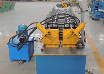 China Track CZ Purlin Metal Stud Roll Former Double Line  Cr12 Mov Cutting Blade for sale