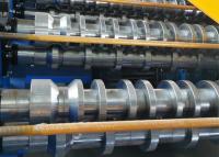China Wall Panel Steel Roll Forming Machine Cr 12 Mov Cutting Blade Material for sale