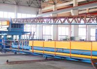 China Sectional PU Sandwich Panel Line / Metal Sandwich Panel Making Machine for sale