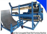 China 2 - 4mm Thickness silo Culvert Sheet Metal Roll Forming Machine With Track Cutting System for sale