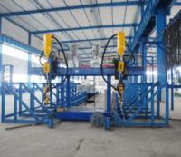China 4kW Pump Station H Beam Welding Line / Automatic Welding Production Line for sale