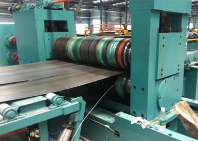 China Colored Steel Coil Slitting Line Thickness 0.3 - 3mm 100 M Every Minute for sale