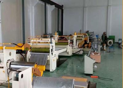 China Stainless Steel Sheet Metal Slitter Machine Thickness 0.3 - 2.0mm High Efficiency for sale