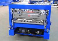 China 0.3 - 0.8mm Wall Roof Panel Roll Forming Machine 14 Rows Forming Rollers for sale