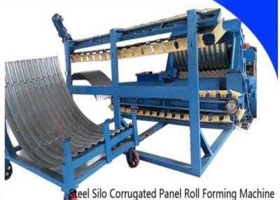 China 380V 50Hz 3Ph Steel Silo Roll Forming Machine / Corrugated Roller Machine for sale