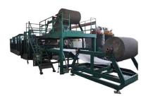 China Steel Continuous Sandwich Panel Line PLC Control 0 - 8m Every Minute SGS for sale