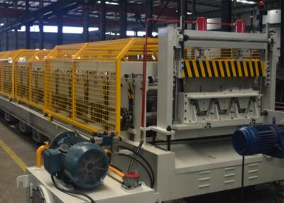 China Floor Deck Corrugated Steel Panel Roll Forming Machine 0.8 - 1.2mm High Speed for sale