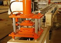 China Perforated Steel Shutter Door Roll Forming Machine High Speed Easy Operated for sale