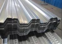 China Galvanized Floor Deck Roll Forming Machine / Metal Roof Panel Machine for sale