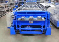 China Hydraulic Press Steel Floor Metal Deck Roll Forming Machine Custom Logo for sale