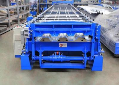 China Hydraulic Press Steel Floor Metal Deck Roll Forming Machine Custom Logo for sale