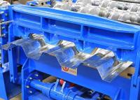 China Hydraulic Press Steel Floor Metal Deck Roll Forming Machine Custom Logo for sale