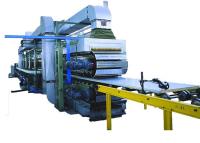 China Continuous PU Sandwich Panel Line / 0.4 - 0.8mm Sandwich Panel Making Machine for sale