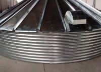 China Galvanized Sheet Steel Silo Roll Forming Machine PI PPGI Material Industrial for sale