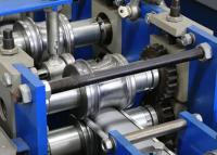 China Hydraulic Cutting Steel Rolling Shutter Door Roll Forming Machine for sale