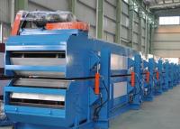China Exterior Wall PU Sandwich Panel Line / 24 m PIR Sandwich Panel Roll Forming Machine for sale