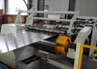 China Aluminium Foil Steel Coil Slitting Machine PLC Control Pipe Making Support for sale