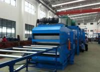 China 20 - 150mm PU sandwich wall roof panel production line 3 - 8m / min for sale