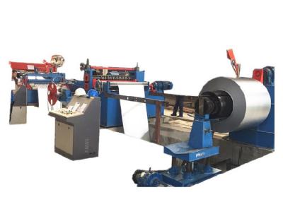 China Stainless Steel Cut To Length Line Machine / Strap Coil Steel Coil Slitting Line for sale