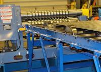China Culvert Sheet Roll Forming Machine Track Cutting Spiral Type 4mm Thick for sale