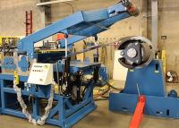 China 110KW Steel Silo Roll Forming Machine / Transmission Table Roll Forming Line for sale