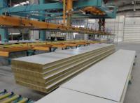 China Mineral Wool Sandwich Panel Machine For Exterior Wall 24 M Double Belt Continuous for sale