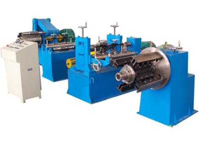 China Simple Hydraulic Metal Slitting Line / Blue Sheet Metal Slitter Machine for sale