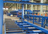 China Easy Install Rock Wool Production Line / Accurate Roof Panel Making Machine for sale