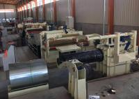 China Recoiling Sheet Metal Metal Slitting Line 1250mm Feeding High Efficinecy for sale
