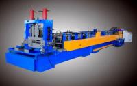 China Pallet Rack C Z Purlin Roll Forming Machine PlC Control Hydraulic Cutting for sale
