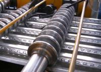 China Floor Deck Panel Steel Roll Forming Machine 16 Rolling Steps 8 - 12m / Min for sale