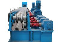China 2 Wave Highway Guardrail Roll Forming Machine Galvanized W Beam Industrial for sale