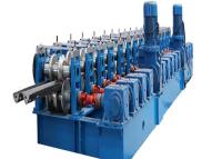 China 2 Wave Highway Guardrail Roll Forming Machine Galvanized W Beam Industrial for sale