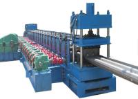 China 2 Wave Highway Guardrail Roll Forming Machine Galvanized W Beam Industrial for sale