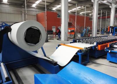 China 24m Double Belt Conveyor Rock Wool Sandwich Panel Production Line Precision for sale