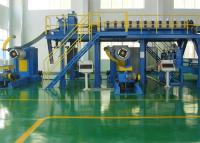 China Continuous PU Sandwich  Roof Sheet Making Machine For Building 24 M Double Belt for sale