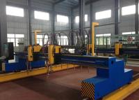 China T I H Beam Welding Line /  Steel Fabrication Workstation Welding Assembly Line for sale
