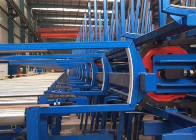 China PU Sandwich Panel Production Line Japan Mitsubishi PLC Aotomatic Control for sale
