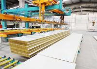 China Composite Plate Roofing Sheet Roll Forming Machine 24 M Double Belt Conveyor for sale